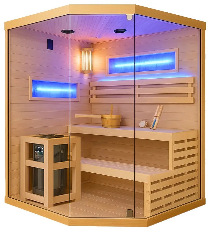BPS-koupelny Finská sauna Relax HYD-6194 150x150, 4-5 osob