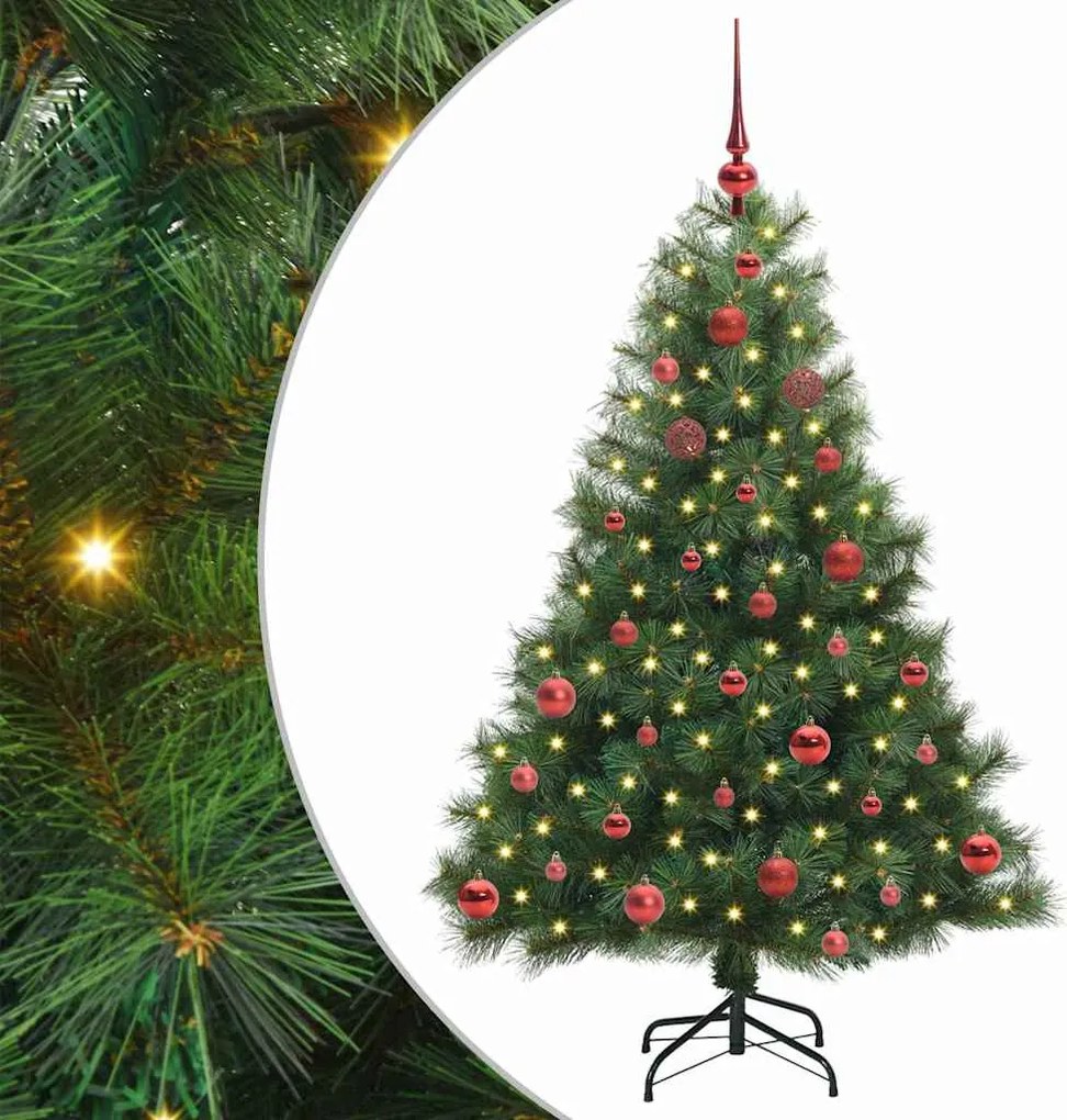 Umělý vánoční stromeček s stojanem Zelená 150 cm PE a PVC 3397770