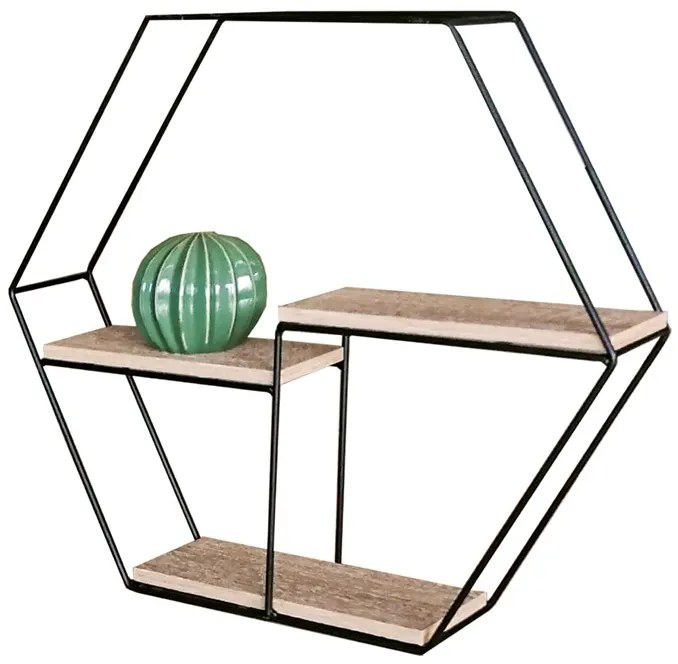 Autronic Polička nástěnná P-064 OAK Odstín: Dub