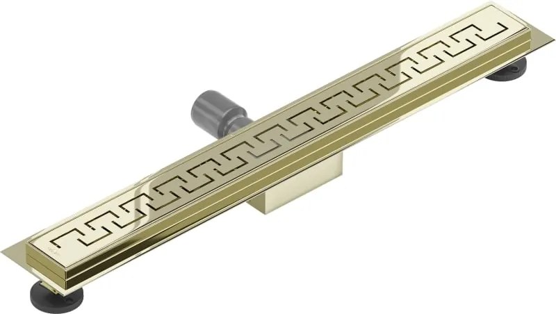 Mexen Flat M15 lineární odtok 50 cm, zlatý - 1524050-15