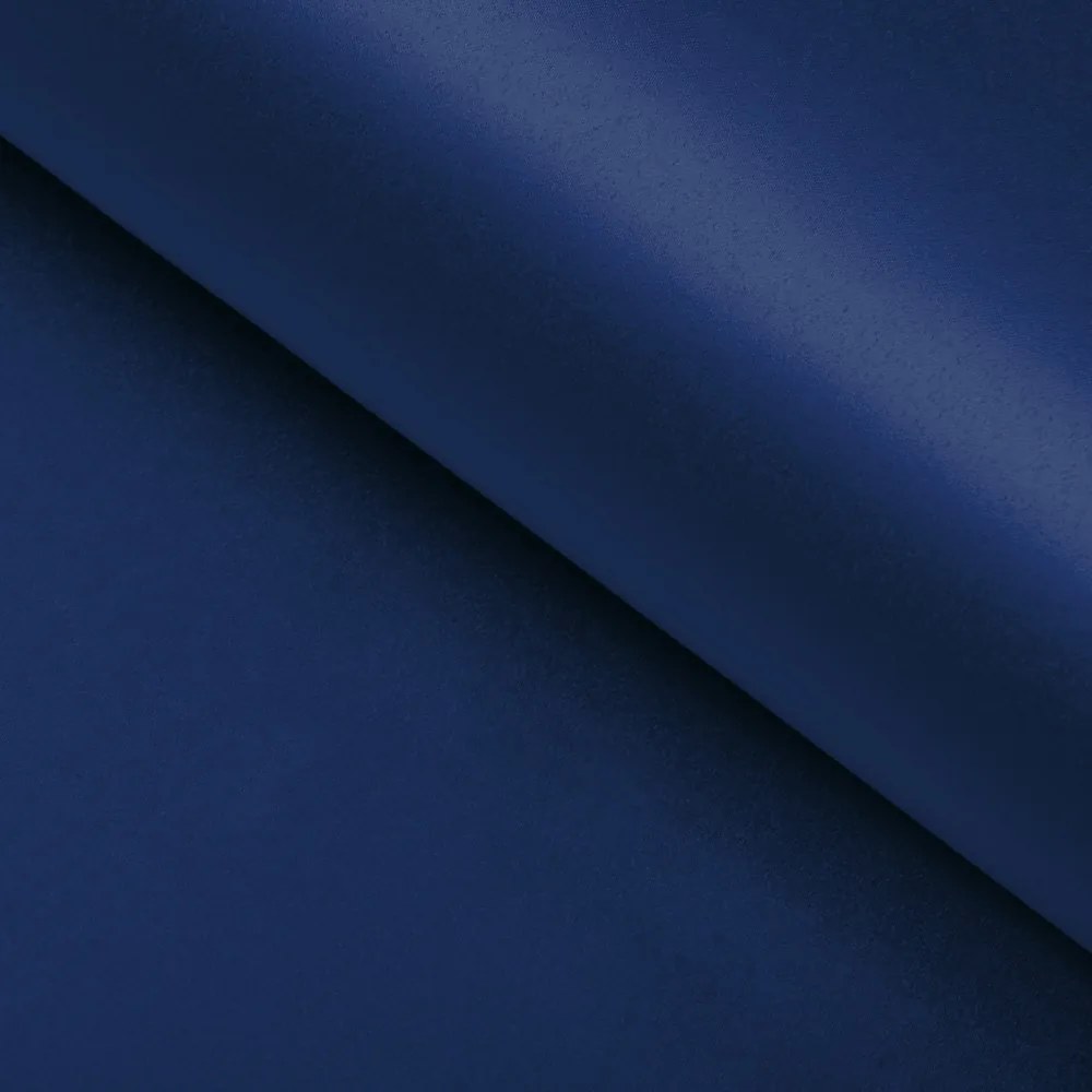 Biante Saténový obdélníkový ubrus polyesterový Satén LUX-047 Námořnická modrá 80x120 cm