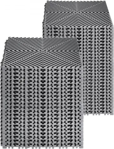 Drenážní rohož Zámkový odvodňovací polštář 30,5 × 30,5 cm