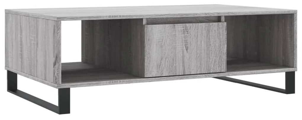vidaXL Konferenční stolek šedý sonoma 104x60x35 cm kompozitní dřevo