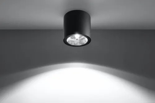 Stropní svítidlo SOLLUX Tiube GU10 1x40W bez zdroje SL.0697 černá