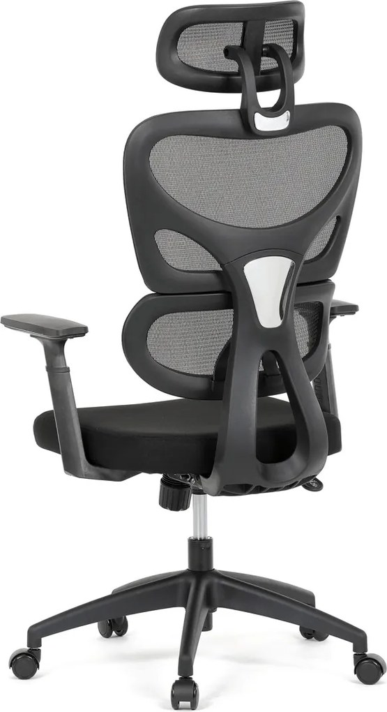 Ergonomická kancelářská židle LEXON - černá síťovina