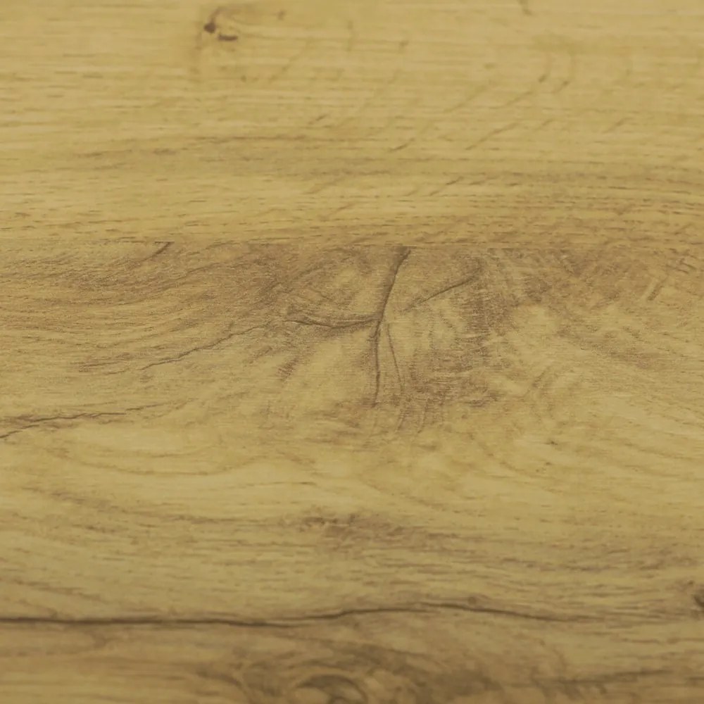 Jídelní stůl rozkládací 160- HT-R5624 OAK, lamino, dub (160 x 90) cm
