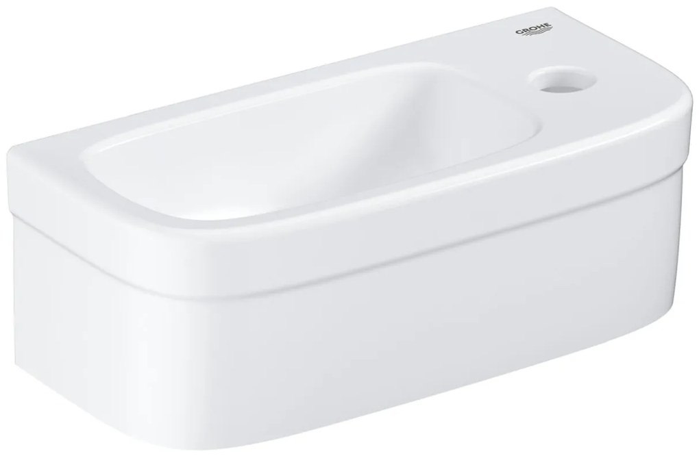 Grohe Euro Ceramic umyvadlo 37x18 cm půlkruhový klasický bílá 39327000