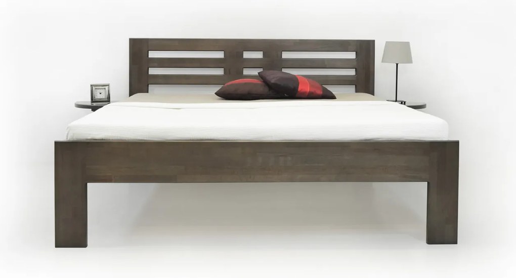 GWdesign Postel Klára - buk Moření: B6, Síla materiálu: 40 mm, Rozměr: 180 x 200 cm