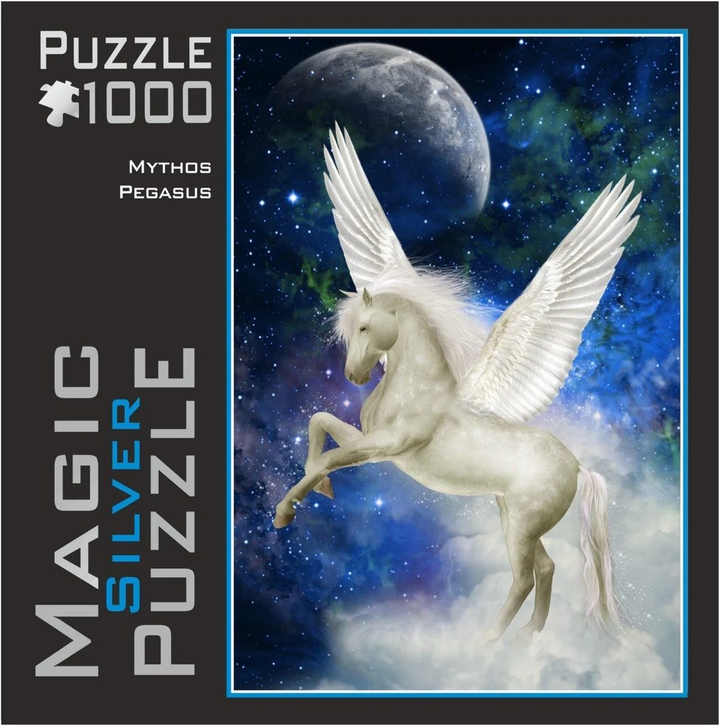 Puzzle m.i.c. metalické puzzle pegas 1000 dílků