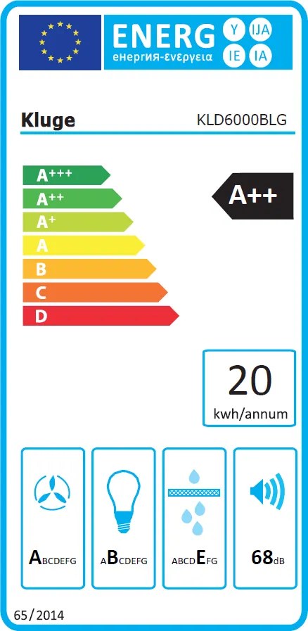 Kluge Odsavač par Kluge KLD6000BLG