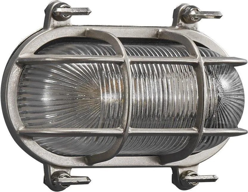 NOR 49031055 Venkovní nástěnné svítidlo Helford 12,5W E27 nikl matná bílá - NORDLUX
