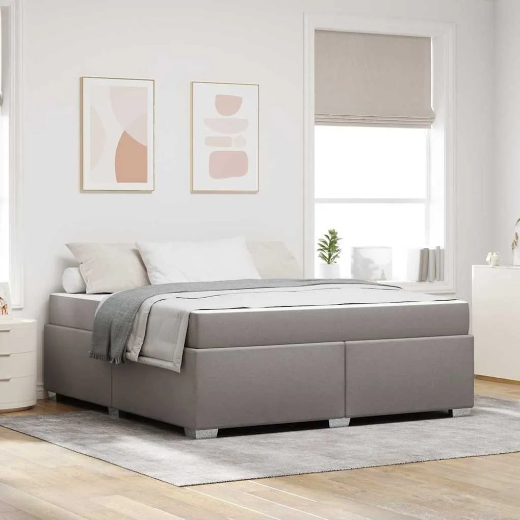 Rám postele Taupe 180 x 200 cm textil 3399205
