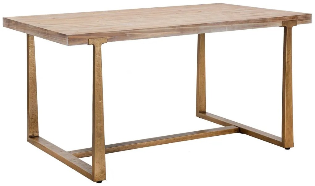 Designový jídelní stůl Nalanie 150 cm hnědý