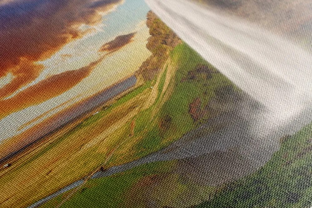 Obraz majestátní vodopád na Islandu Varianta: 120x60