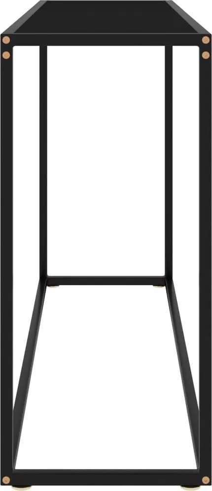 vidaXL Konzolový stolek 120 x 35 x 75 cm tvrzené sklo [322816] Barva: transparentní