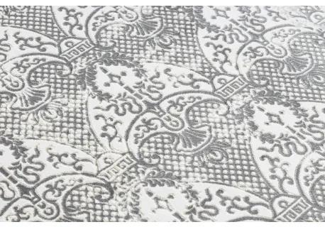 koberec CORE W3824 Ornament Vintage Strukturální, dvě úrovně roun velikost 140x190 cm | krásné koberce cz