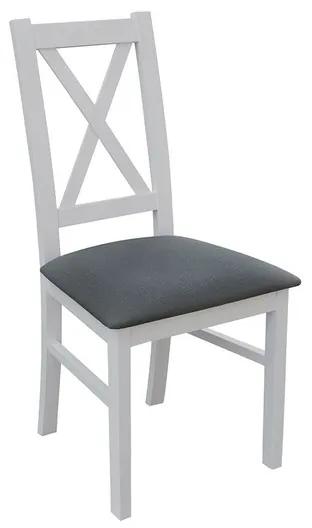 Židle JK22, Barva dřeva: bílá, Potah: Granada 2725