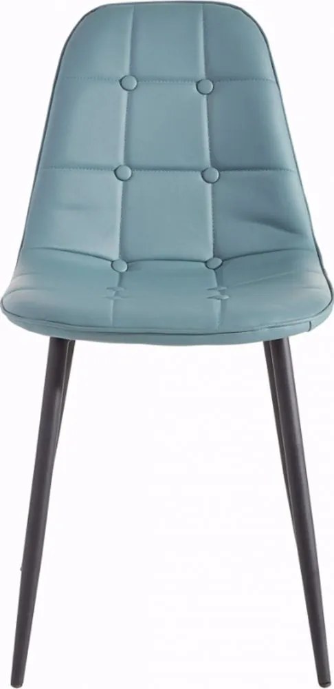 Danish style Jídelní židle Titte (SET 4 ks), modrá