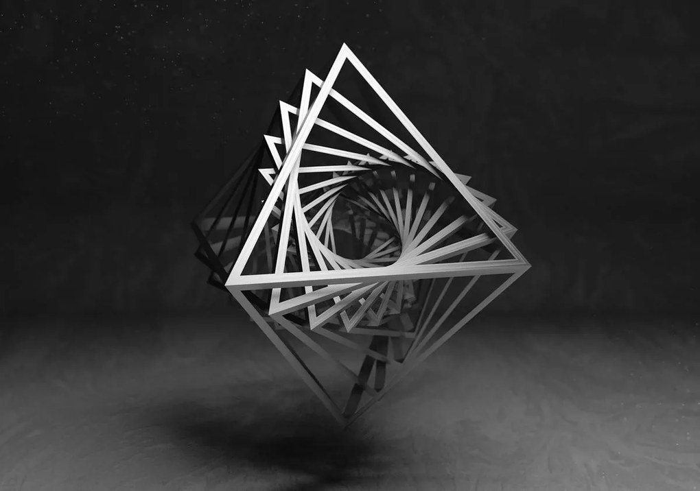 Fototapeta - Geometrie 3D (152,5x104 cm)