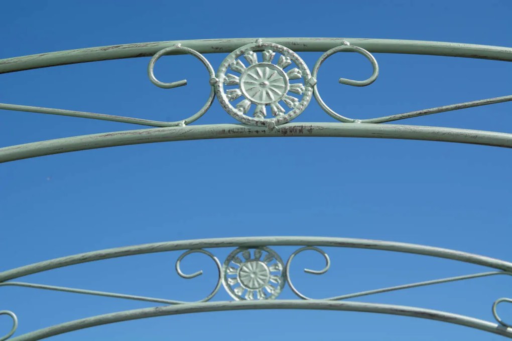 Oblouk na růže s Tor Melissa – antik zelená