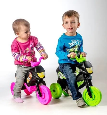 Teddies Odrážedlo Enduro větší Sv. zelené Yupee