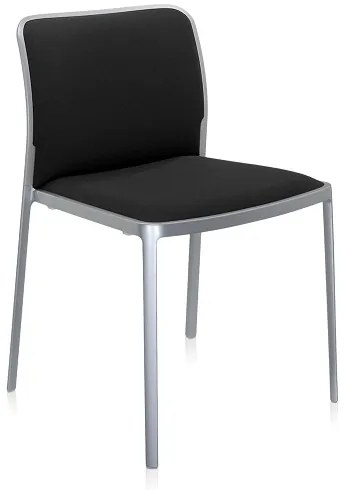 Kartell designové židle Audrey soft matný hliník