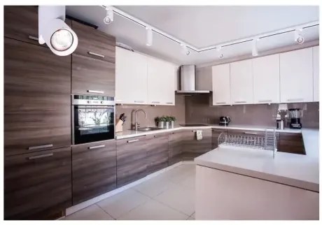 LED bodové světlo Santos Exposed Round bílé