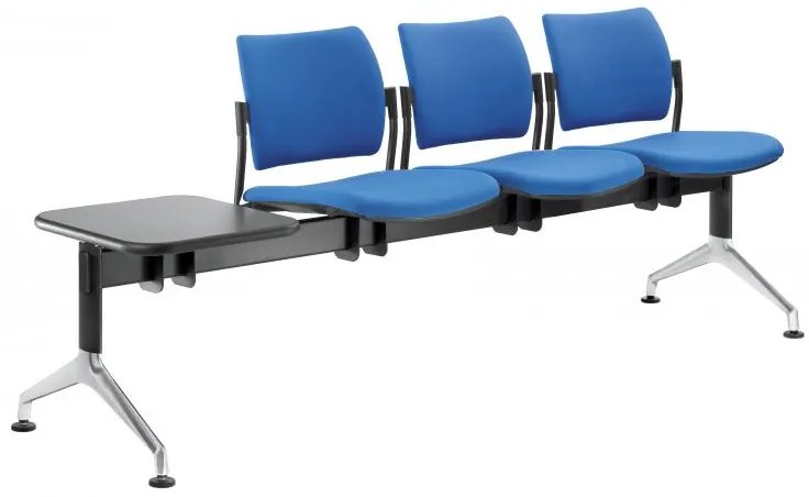 LD SEATING lavice DREAM 140/3T-N1, podnož černá, se stolkem