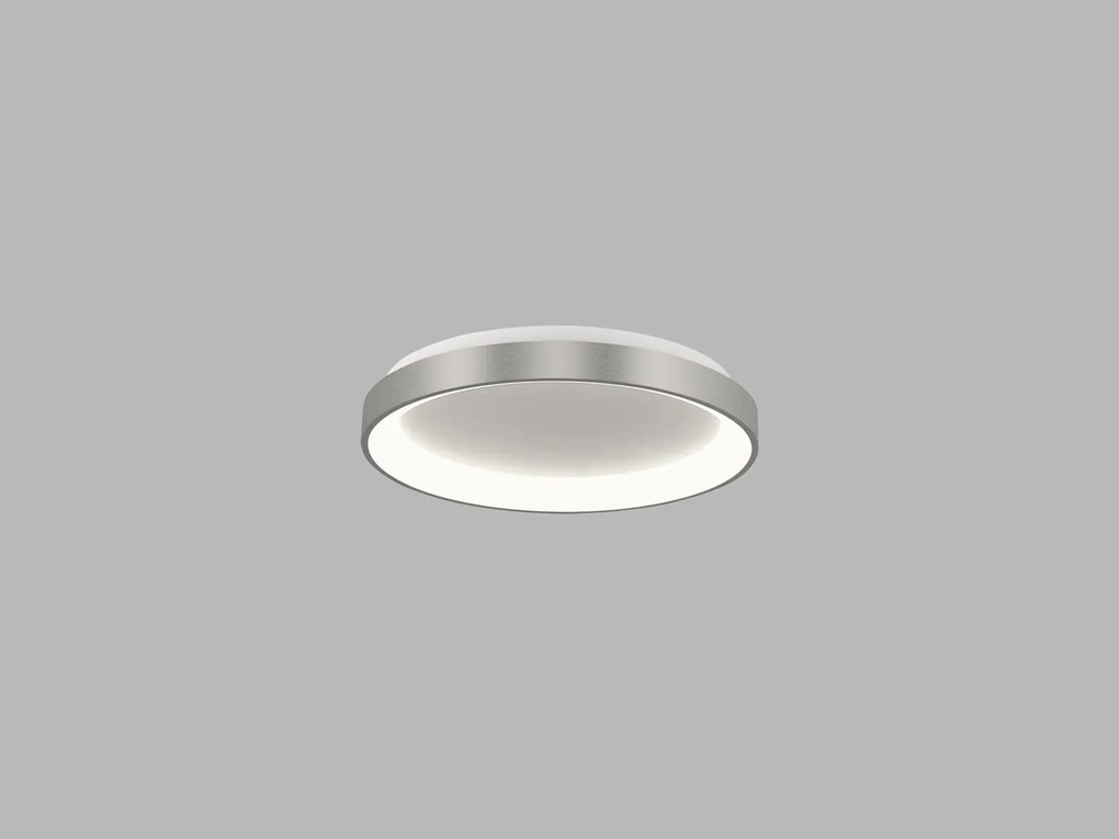 Led2 Stropní LED svítidlo BELLA SLIM ø 48 cm Barva: Matný nikl, Teplota světla: 2700K/3000K/4000K, Stmívání, řízení: TRIAC