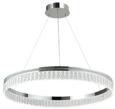 LED Stmívatelný křišťálový lustr na lanku THALIA LED/55W/230V 3000-6000K + DO