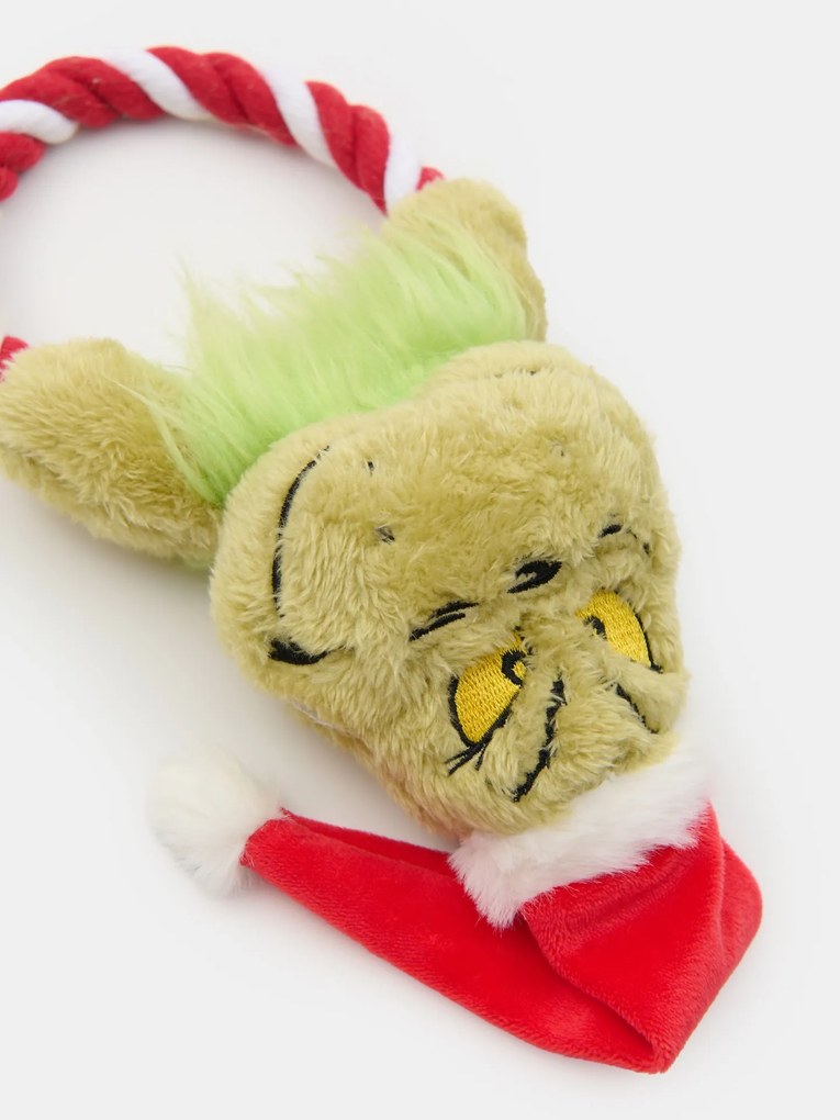 Sinsay - Plyšová hračka pro psa s pískátkem a přetahovadlem Grinch - zelená