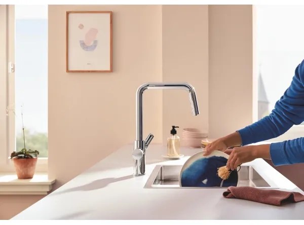 GROHE 30596000 - Dřezová baterie BLUE PURE s filtrační funkcí lesklý chrom