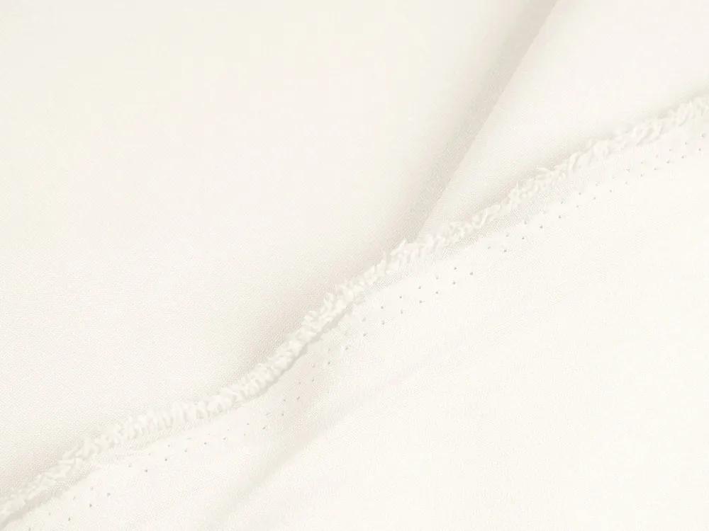 Biante Dekorační oválný ubrus Rongo RG-053 Krémový 120x180 cm