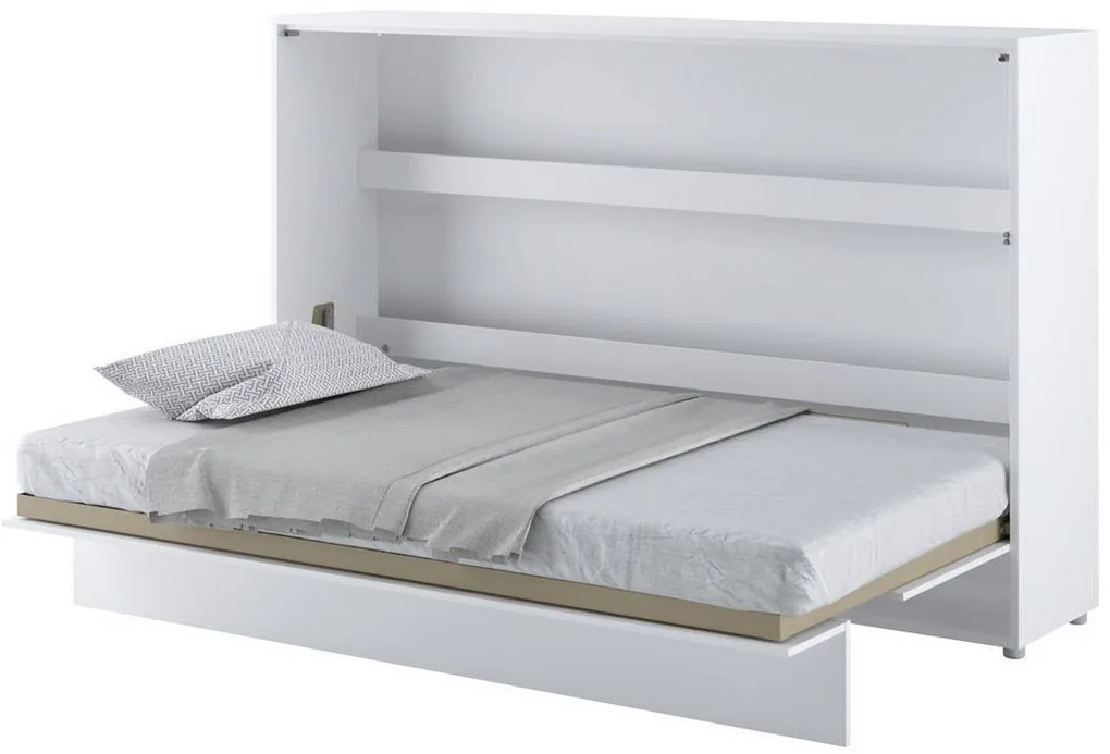 Výklopná postel 120 REBECCA bílá lesk/bílá mat - 2