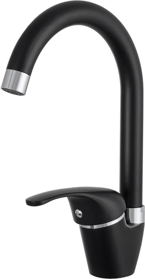 Gamma Rio, vysoká dřezová baterie h-275, černá, GMA-BRIO-BK
