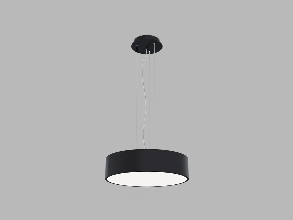 Led2 Závěsné LED svítidlo MONO P-Z ø 40 cm Barva: Černá, Stmívání: ZigBee TW
