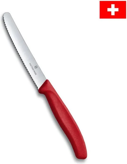 Nůž na rajčata VICTORINOX červený