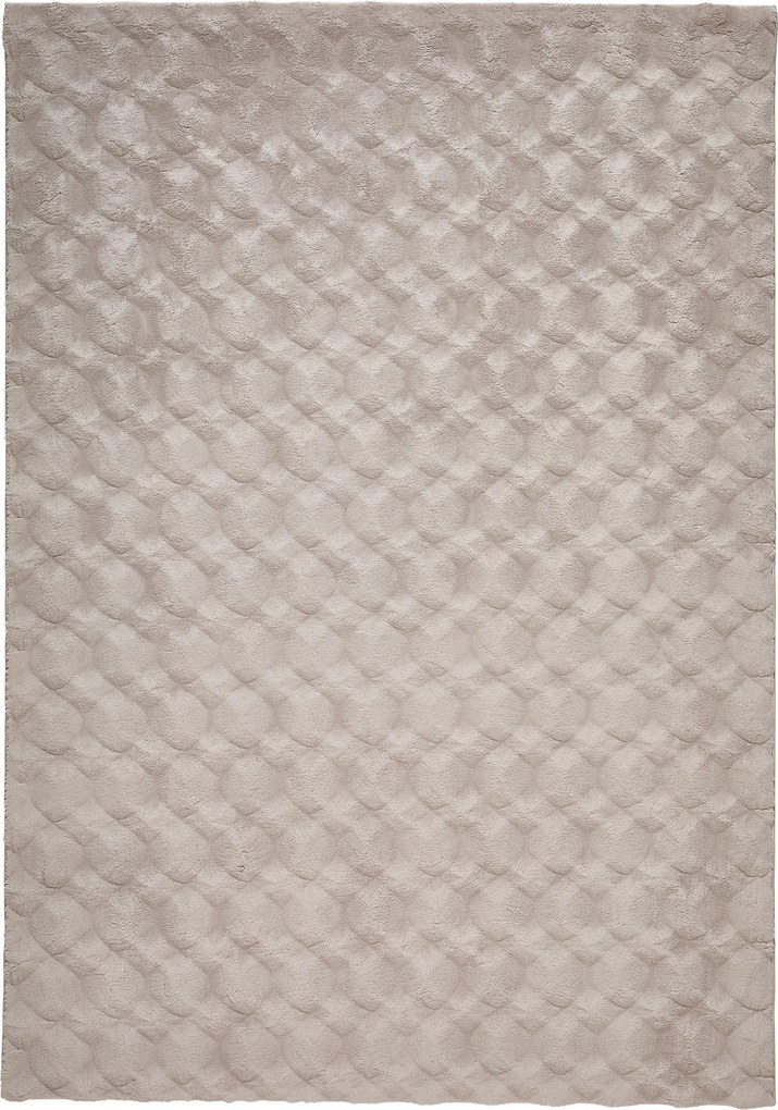 XXXLutz KOBEREC S VYSOKÝM VLASEM, 80/150 cm, béžová Novel - Koberce vysoký vlas - 003077004154