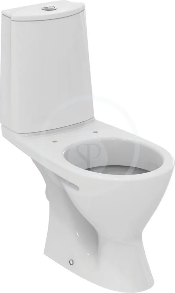 IDEAL STANDARD - Eurovit WC kombi mísa s nádržkou, zadní odpad, bílá W911901