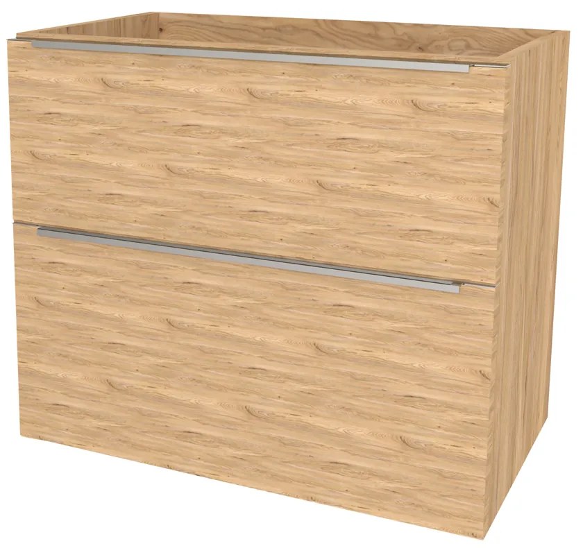 Mereo Mereo, Mailo, koupelnová skříňka 81 cm, chrom madlo, Multidecor, CN591SJASH