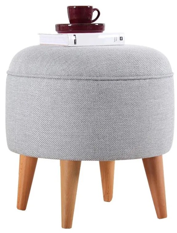 Asir Taburet PIXI pr. 40 cm šedá 209FLF1351