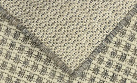 Oriental Weavers, Kusový koberec SISALO/DAWN 2822/W71I – na ven i na doma, 240x340, šedá, chodba / předsíň