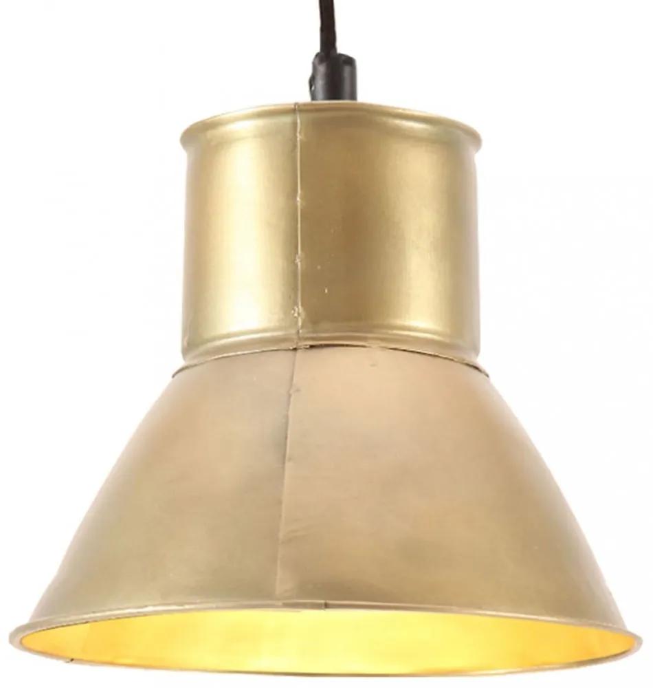 Závěsná lampa mosaz Dekorhome 17 cm