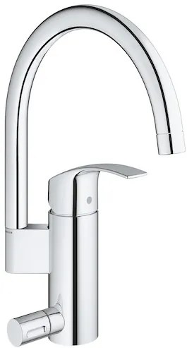 Dřezová baterie Grohe Eurosmart New s výpustí chrom 33490002