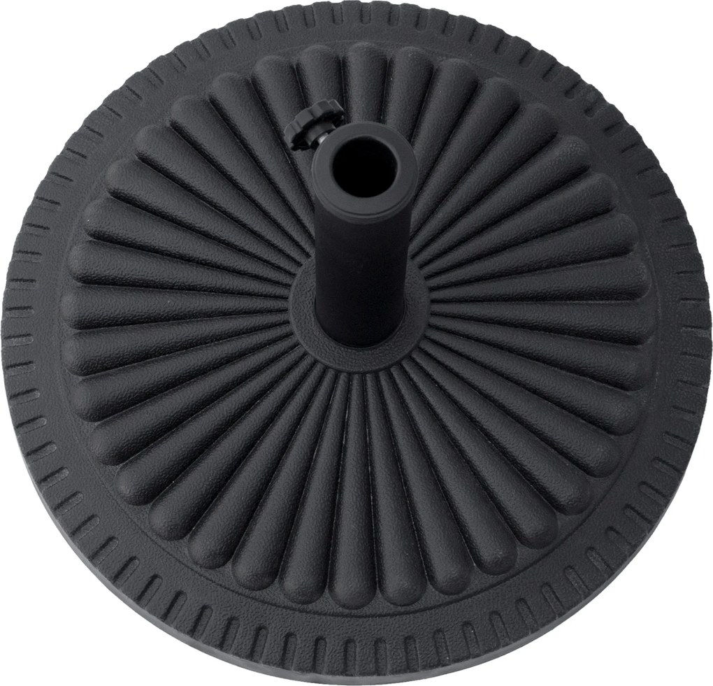 Stojan na slunečník Outsunny 14 kg kulatý pro slunečníky 35-48 mm cementový podstavec Ø49 cm pro zahradu a terasu | Aosom.de