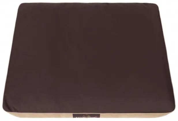 Obdélníkový matrac M tmavě hnědý