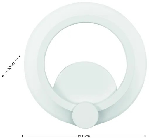 Brilagi - LED Nástěnné svítidlo MODERN MINI LED/16W/230V 3000/4000/6000K