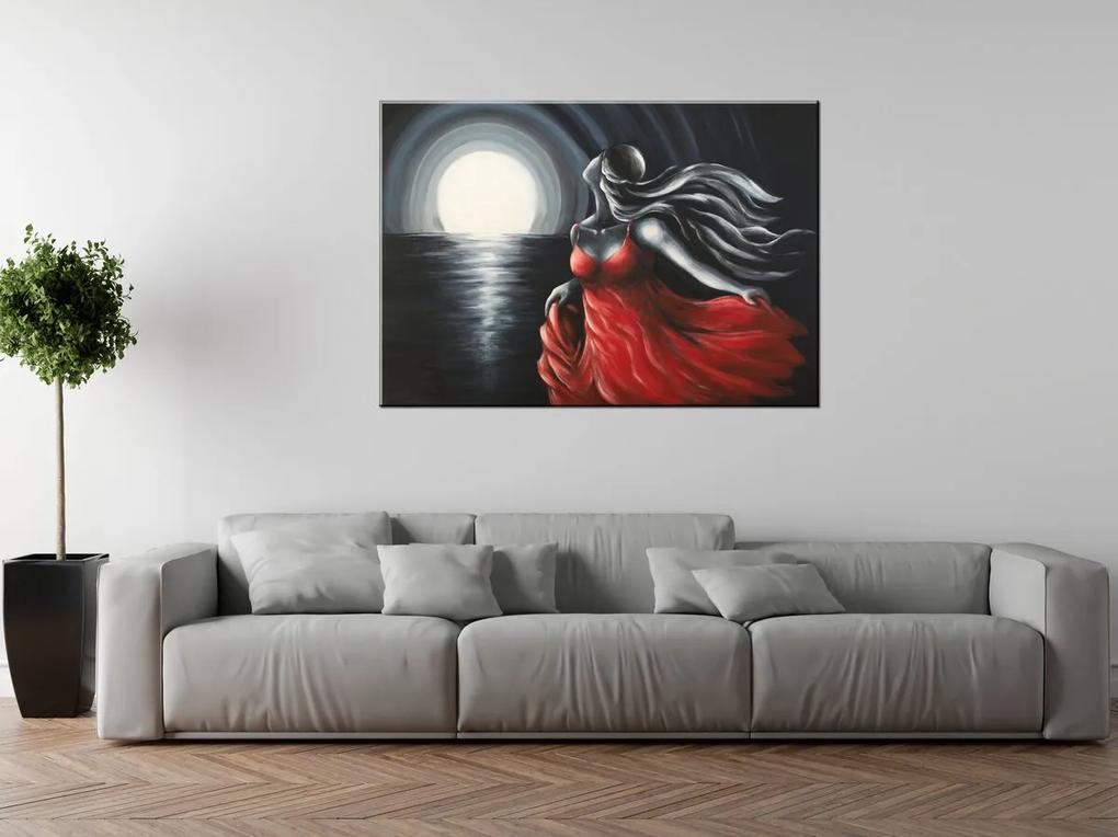 Gario Ručně malovaný obraz Útěk do minulosti Rozměry: 120 x 80 cm