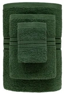 Bavlněný ručník Rondo 30x50 cm zelený