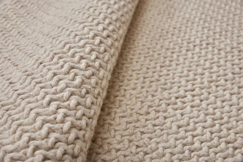 Diamond Carpets India, Ručně vázaný kusový koberec Sigma DE 9414 White Mix, 200x290, bílá, ložnice